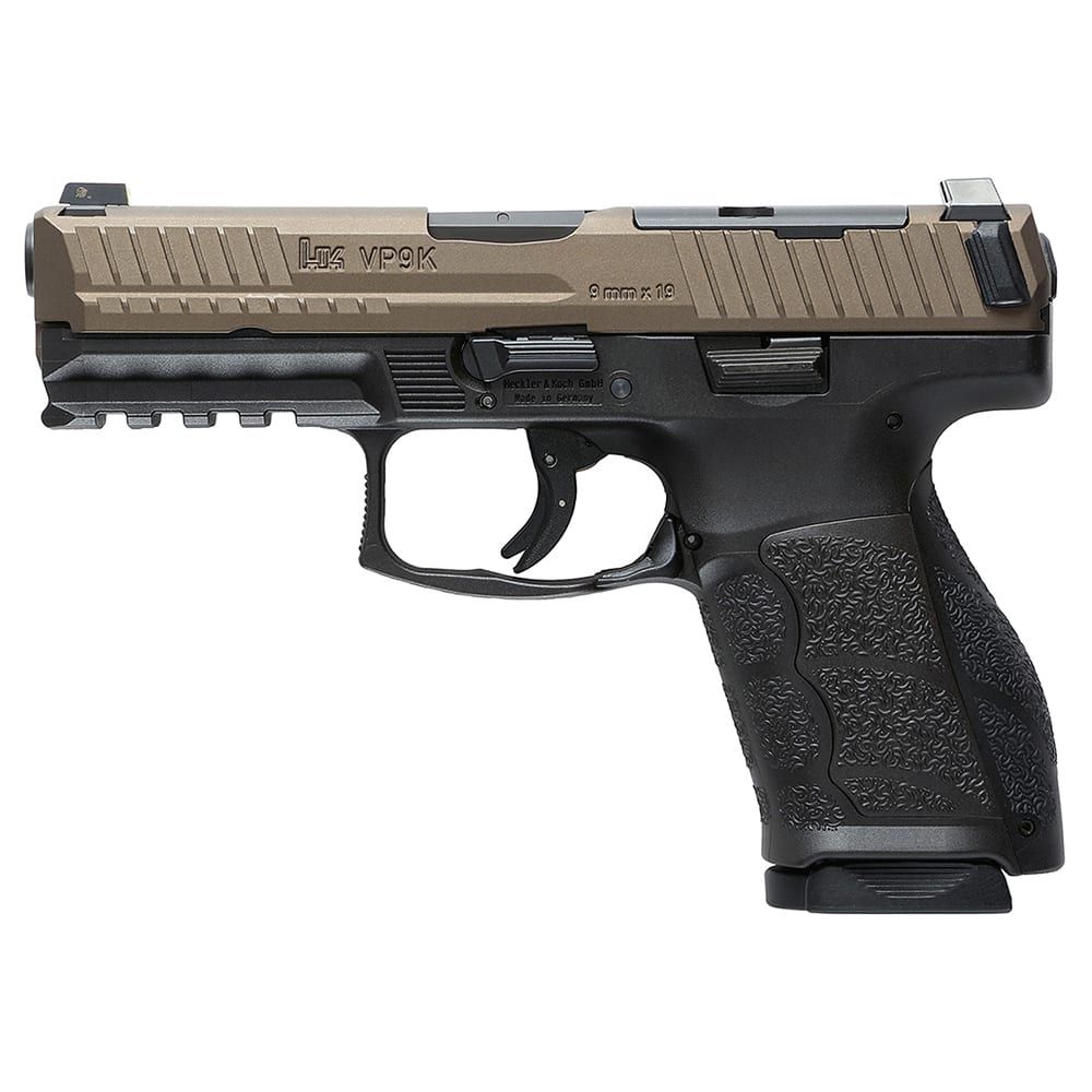 HK VP9A1 K (Kompact), 9mm, Optics Ready, Bronze Slide | Blue Ridge Supplies